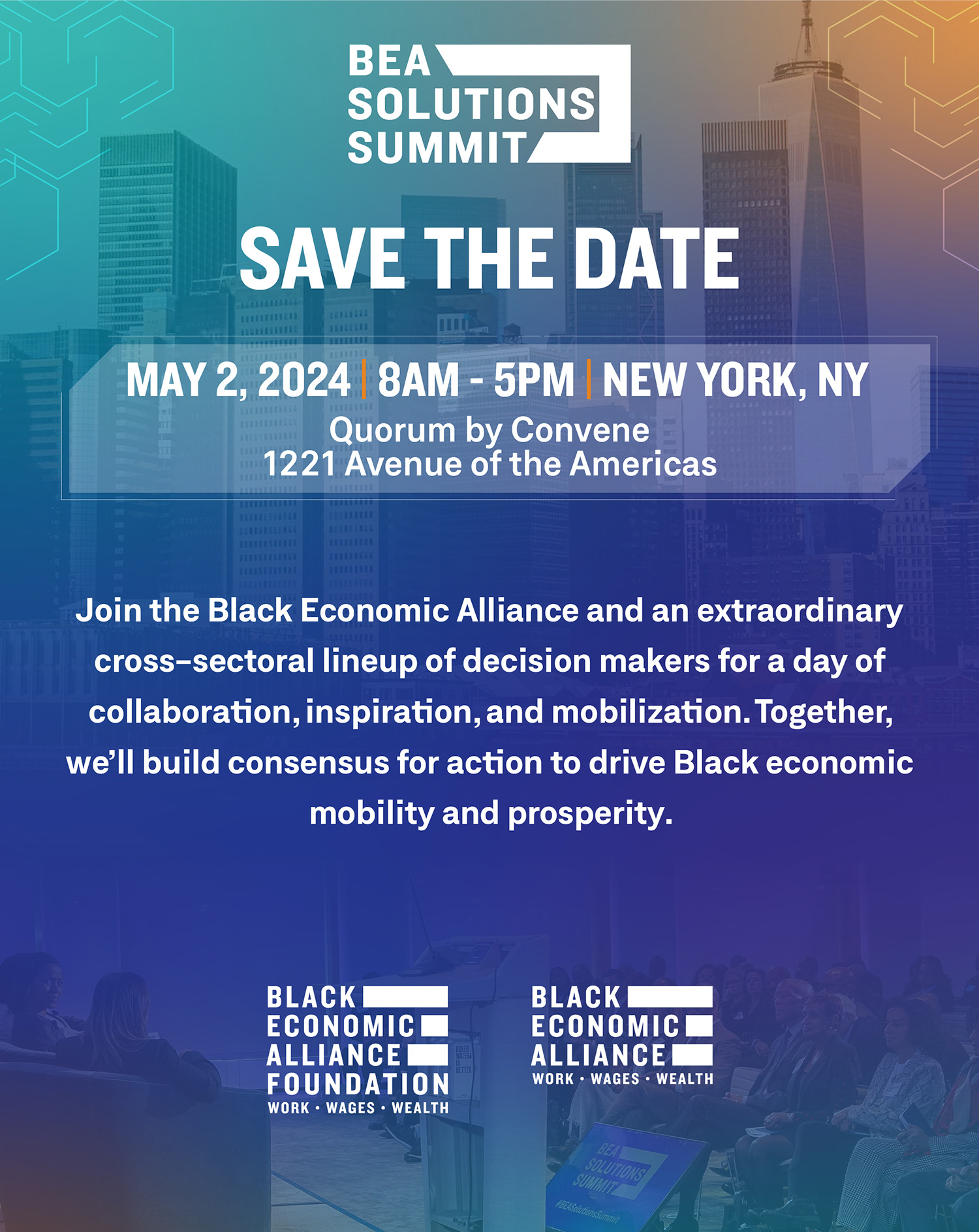 BEA Solutions Summit - Black Economic Alliance